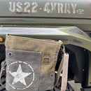 US Army Repurposed Sustainable Military Canvas Crossbody Bag ~ Ready t ...