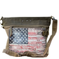 Patriotic Purse American Flag State Crossbody ~ Show Your Pride and Ca ...